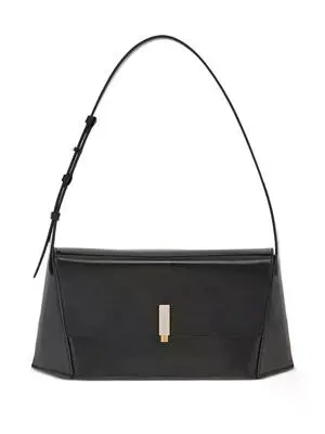 FERRAGAMO Geometric Leather Shoulder Bag