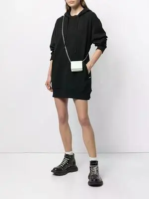 3.1 Phillip Lim Drawstring-hood Sweatshirt Dress