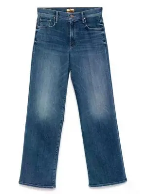 MOTHER Maven Sneak Jeans - Blue