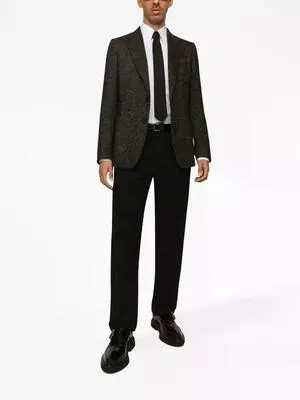 Dolce & Gabbana Single-breasted Bouclé Blazer