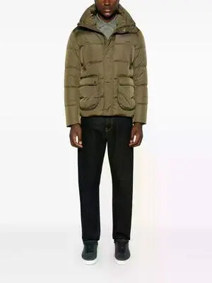 Herno Hooded Puffer Jacket - Green