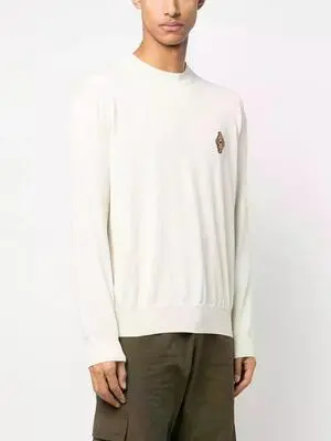 COUNTY OF MILAN Sunset Cross Crew Neck Jumper
