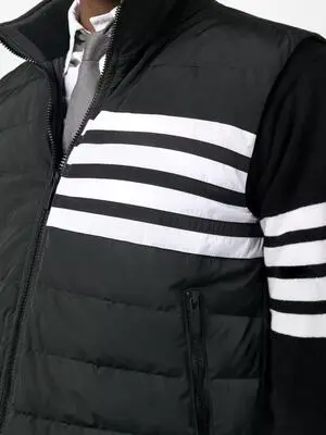 Thom Browne Padded Gilet With Striped Detailing
