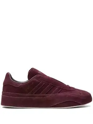 Y3 Gazelle Shadow Suede Sneakers - Red