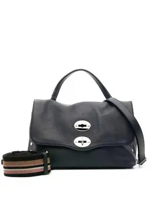 ZANELLATO Positano Leather Tote Bag - Blue