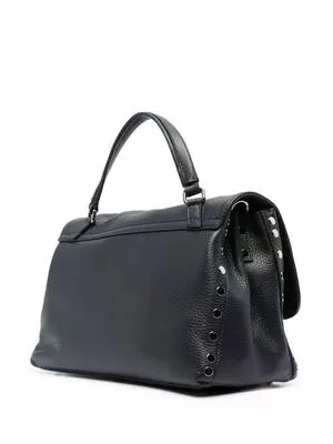 ZANELLATO Positano Leather Tote Bag - Blue