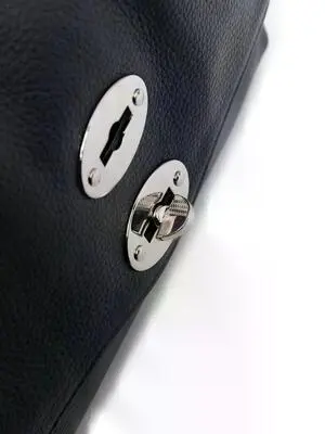 ZANELLATO Positano Leather Tote Bag - Blue