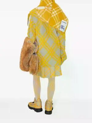 Burberry Check-pattern Wool-blend Shirt