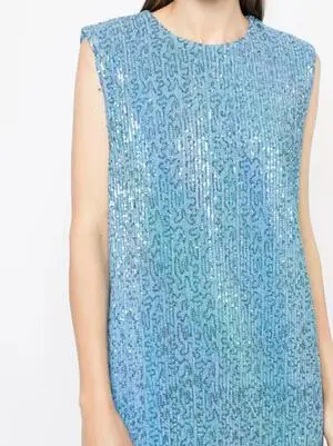 Stine Goya Isha Sequin-embellished Tunic Top