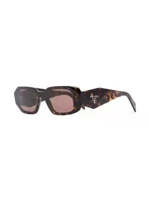 Prada Tortoiseshell Square-frame Sunglasses