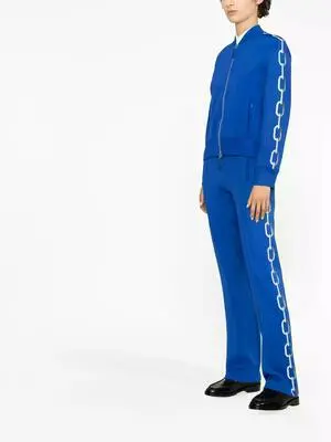 Burberry Chain-print Zipped Track Jacket