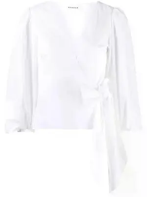 P.a.r.o.s.h Cotton Wrap Blouse