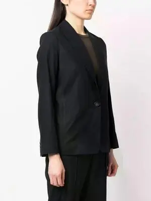 Vince Single-breasted Linen-blend Blazer