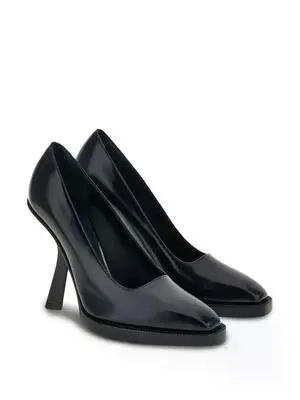 FERRAGAMO Sculptural High Heel Pumps - Black