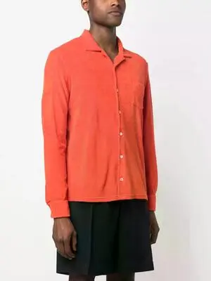 Fedeli Terry-cloth Cotton Shirt
