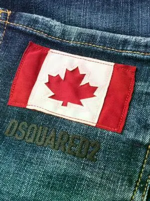 Dsquared2 Bleached Effect Skinny Jeans