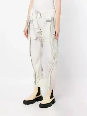 SULVAM Panelled Nylon Trousers