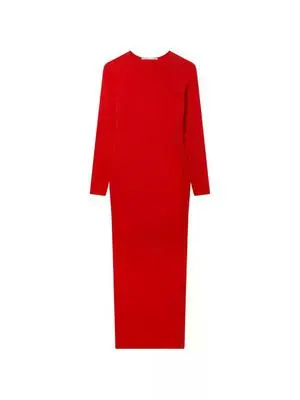 Stella McCartney Lace Panel Midi Dress