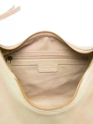Pinko Suede Shoulder Bag - Neutrals