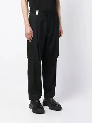 MARINA YEE Straight-leg Wool Trousers