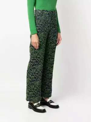 DESTREE Yoshitomo Jacquard Trousers