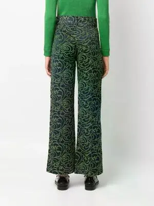 DESTREE Yoshitomo Jacquard Trousers