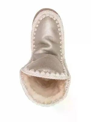 Mou 24 Metallic Boots - Neutrals