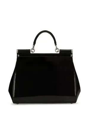 Dolce & Gabbana Large Sicily Top-handle Bag - Black