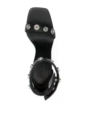 Rick Owens Eyelet Detail High Heel Sandals