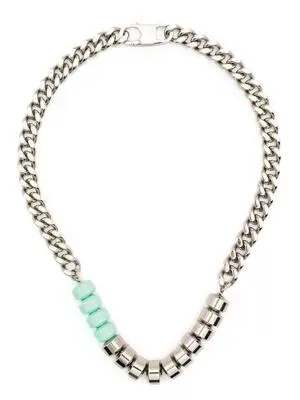 1017 Alyx 9sm Candy Charm Curb-chain Necklace - Silver