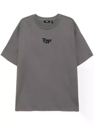 FIVE CM Logo Print T-shirt - Grey