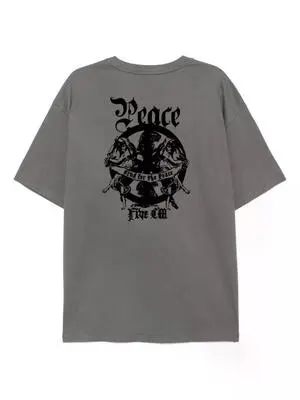 FIVE CM Logo Print T-shirt