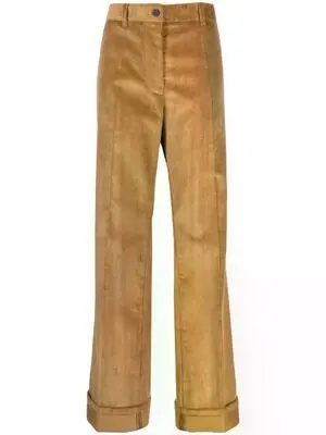 Miu Miu Corduroy Trousers - Brown