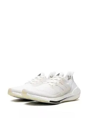 Adidas Ultraboost 21 Primeblue Lace-up Sneakers - White