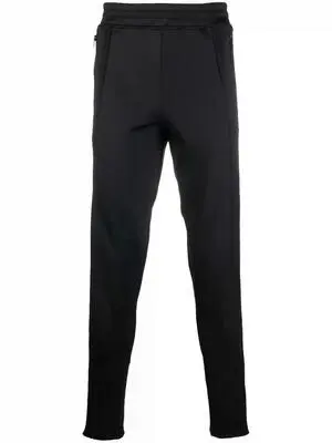 Moschino Logo-tape Track Pants - Black