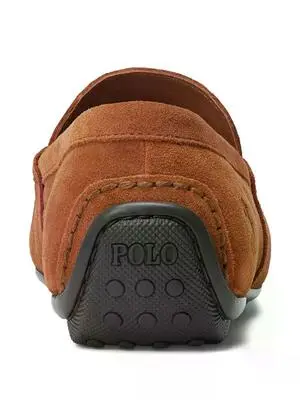 Polo Ralph Lauren Leather Loafers - Orange