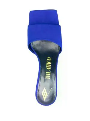 Attico Cheope Slip-on Sandals - Blue