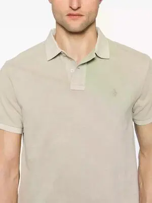 Polo Ralph Lauren Embroidered Polo Shirt - Neutrals
