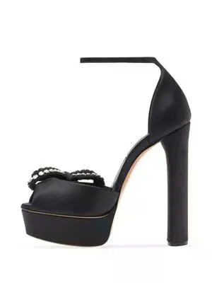 Casadei 140mm Judith Sandals With Crystal Embellishment