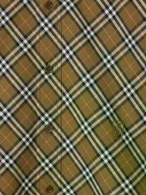 Burberry Check Cotton Shirt