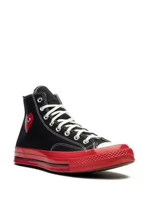 CONVERSE Cdg X Chuck Taylor 70 Hi Sneakers - Black