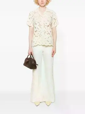 Moncler Floral Macramé Shirt