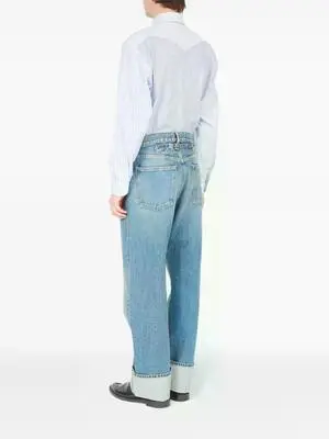 MAISON MARGIELA Straight-leg Turn-up Jeans