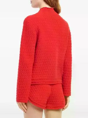 BARRIE Cashmere Tweed Cardigan