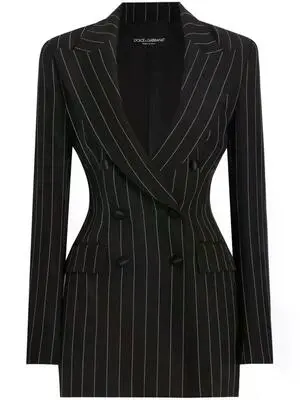 Dolce & Gabbana Striped Double-breasted Blazer