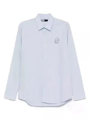 Karl Lagerfeld Ikonik Karl Shirt - Blue