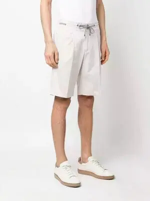 Corneliani Drawstring Waist Chino Shorts