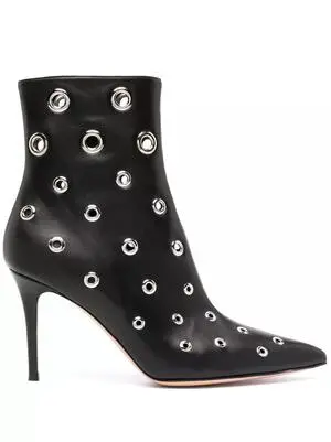 GIANVITO ROSSI 150mm Eyelet-embellished Ankle Boots