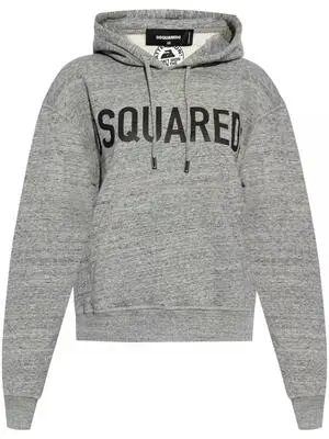 Dsquared2 Logo Print Cotton Hoodie