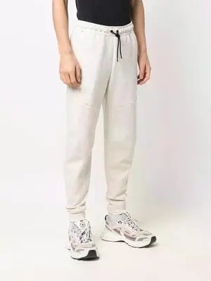 Nike Swoosh Logo Detail Track Pants - Neutrals